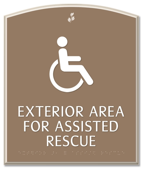 Brookdale Sign Store | stairs elevator signs