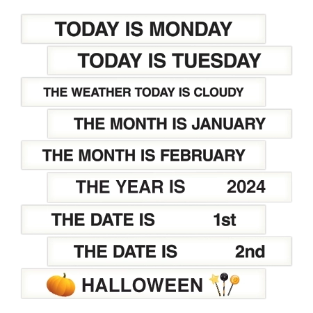 Reality Orientation Boards for Nursing Homes | HealthcareSigns.com