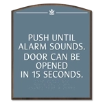 Delayed Egress Signage for Medical Facilities| HealthcareSigns.com