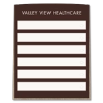 Reality Orientation Boards for Nursing Homes | HealthcareSigns.com