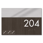 Custom Room Number Signs with Symbols | HealthcareSigns.com