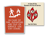 Fire & Life Safety Signs for Medical Facilities | HealthcareSigns.com