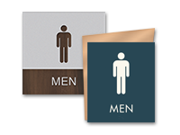 Clear Restroom Signs for Facilities | Healthcare Signs