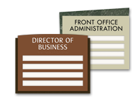 Suite ID Signs | Medical Office Suite ID | HealthcareSigns.com