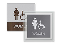 ADA Restroom Signs | ADA Compliant Signage | HealthcareSigns.com