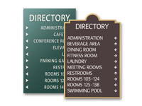 Floor Directory Signs | Floor Wayfinding Signs | HealthcareSigns.com