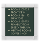 Nexus Sign Collection | HealthcareSigns.com