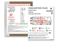 Exit Signage for Senior Living and Nursing Home | HealthcareSigns.com